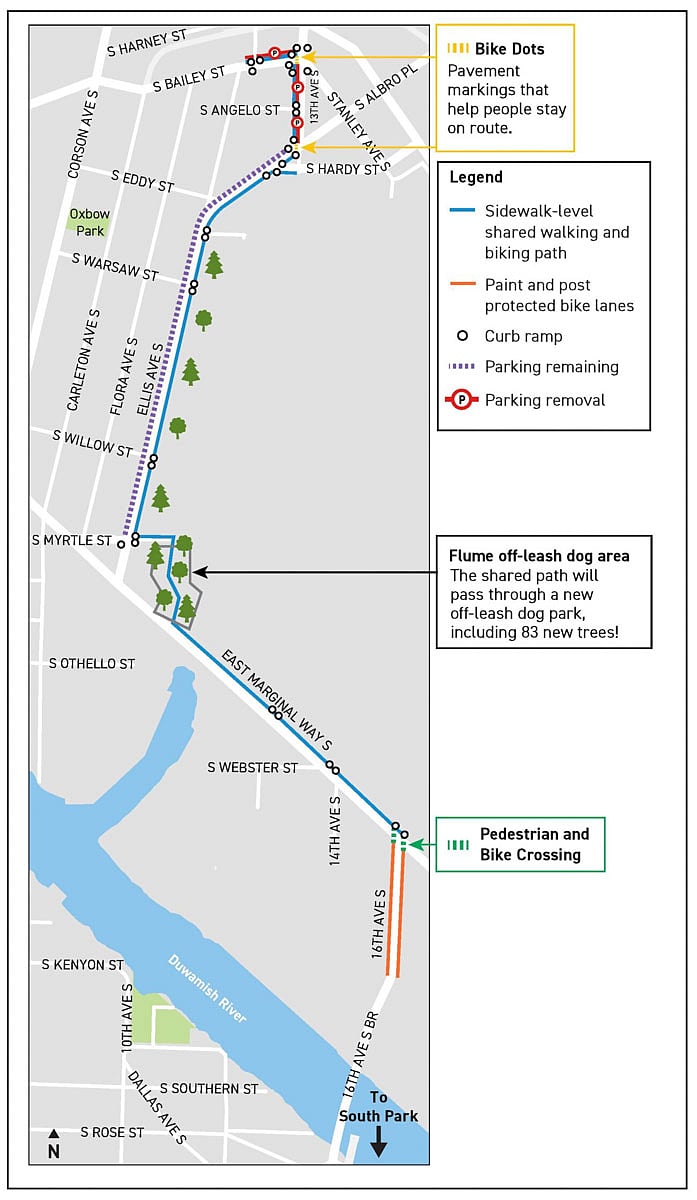 New Bike Paths Connect South Park and Georgetown After Years of ...