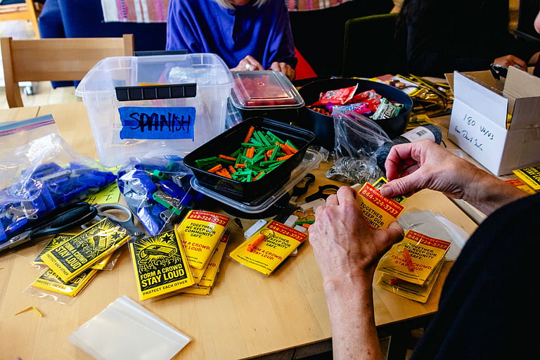 Seattle Neighbors Build Whistle Kits to Protect Immigrants From ICE