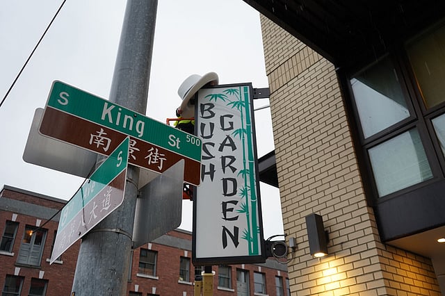 Bush Garden, Soon to Reopen in the CID, Tips Its Hat to 'Uncle Bob' Santos