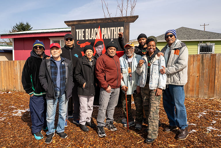 Murals and Memories: New Black Panther Park Opens in Skyway
