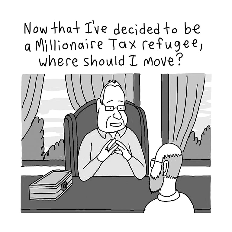 DOOM LOOP: Millionaire Tax Refugee