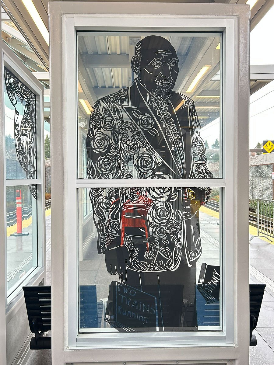Artwork at New Judkins Park Light Rail Station Honors 'Transitional ...