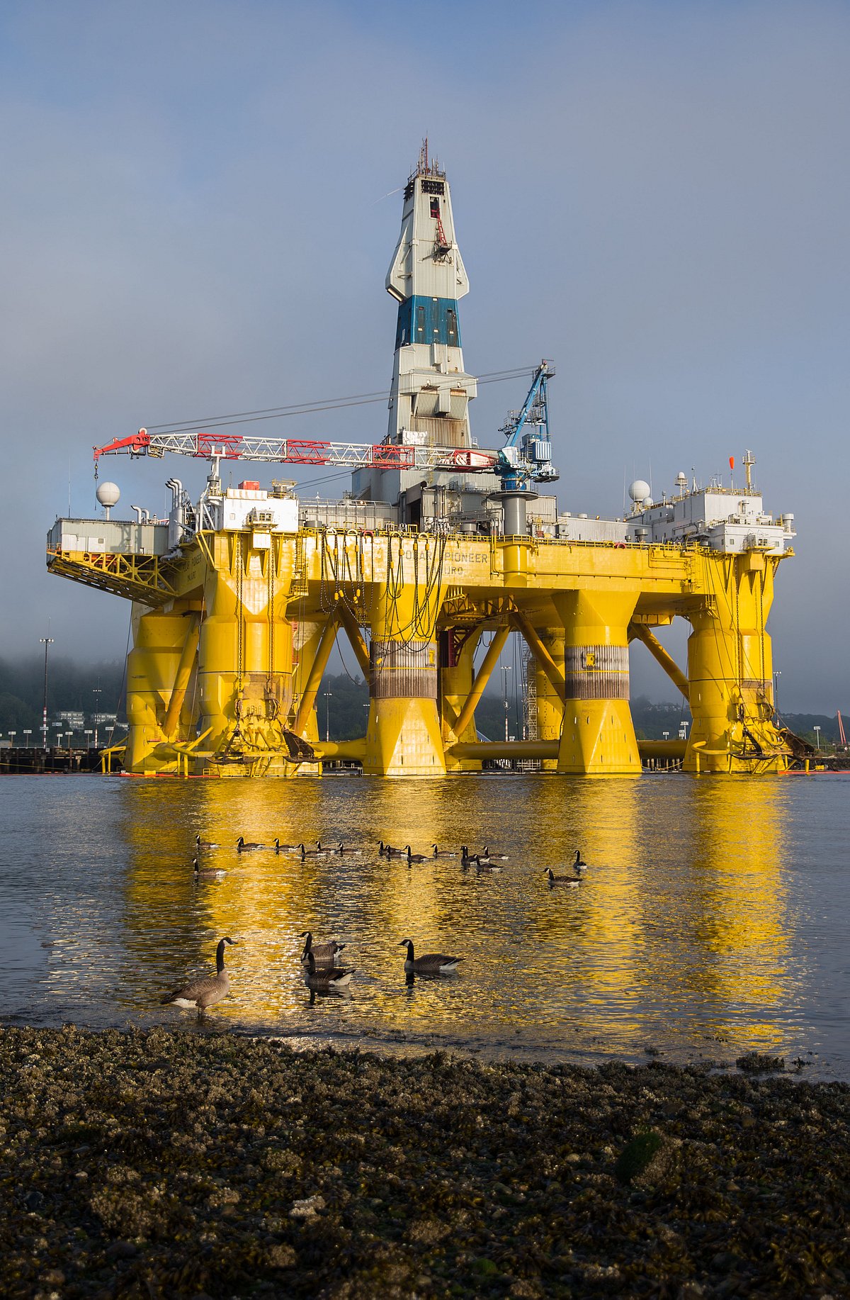 Hundreds Gather In Artful Protest of Shell Oil Rig