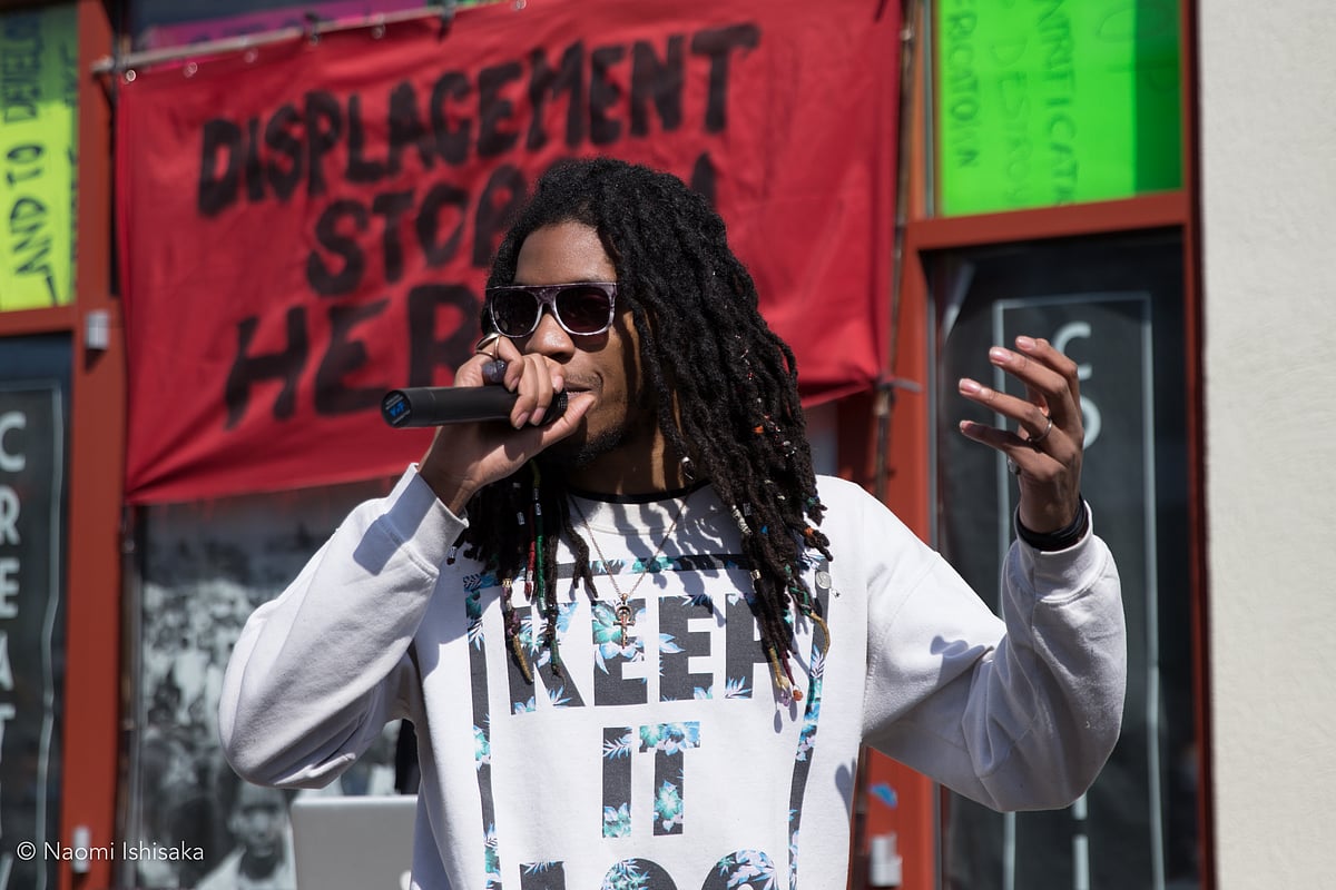 Alternative BLM Protest Focuses On Halting Displacement