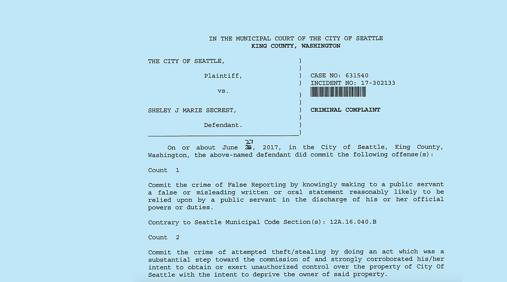 BREAKING: Seattle City Attorney Charges Ex-Candidate Sheley Secrest ...