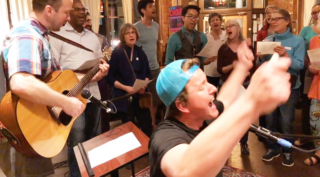 Crowdsourcing Voices for a New Kind of Community Choir