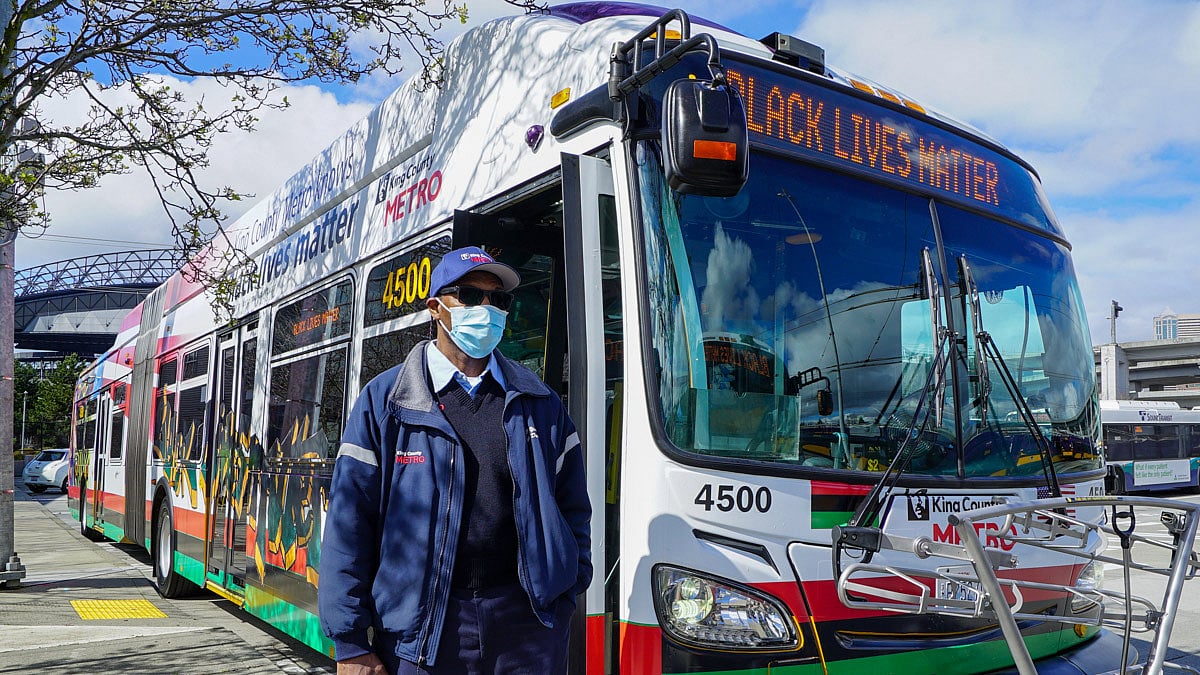 King County Metro Unveils New BLM Bus Featuring the Work of Local ...