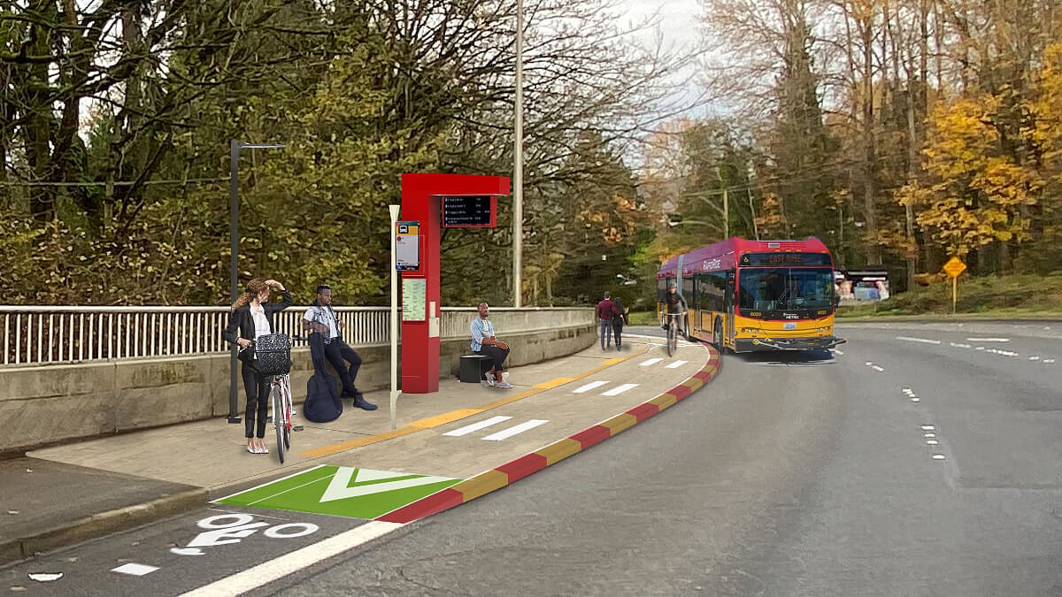 Metro Reveals Plans for RapidRide I-Line Stations in South King County