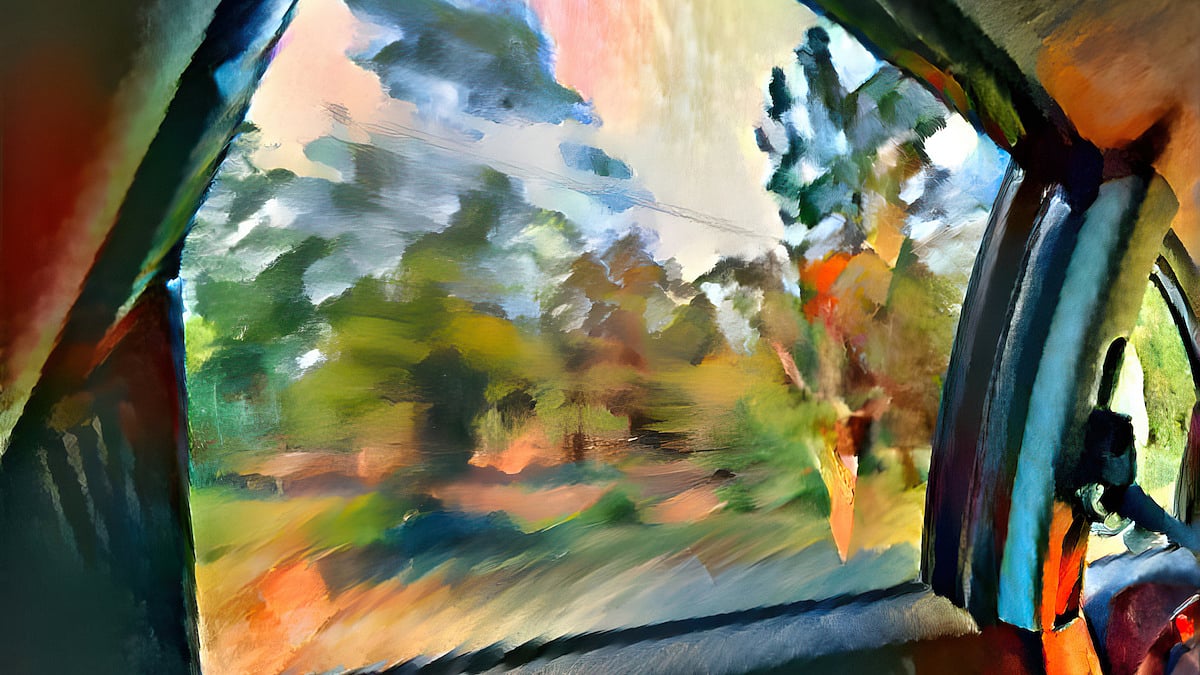 PONGO POETRY | Looking Out the Window While Driving