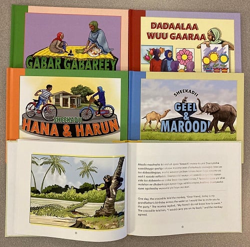 Somali Family Safety Task Force Teaches Somali Through Storybooks