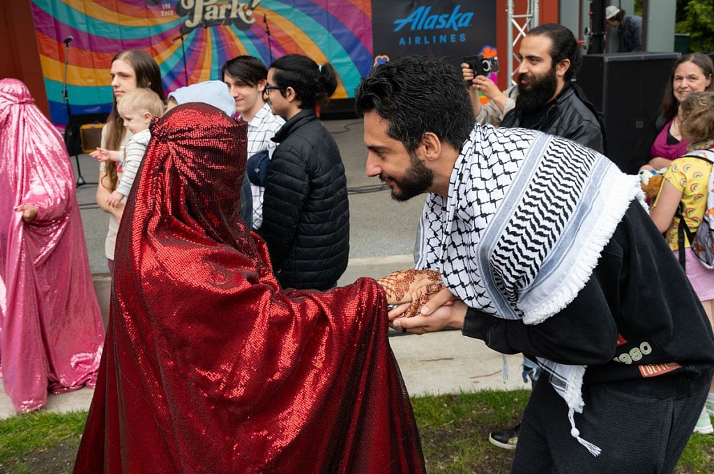 'The Red Chador': Tacoma Artist Anida Yoeu Ali Demands to Be Seen