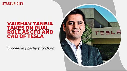 Vaibhav Taneja Takes on Dual Role as CFO and CAO of Tesla, Succeeding ...