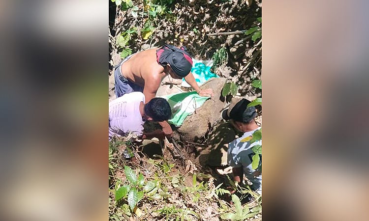 Mga bukog sa missing, nakaplagan sa lasang