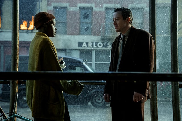 fight for survival as Samira and Eric in “A Quiet Place: Day One”