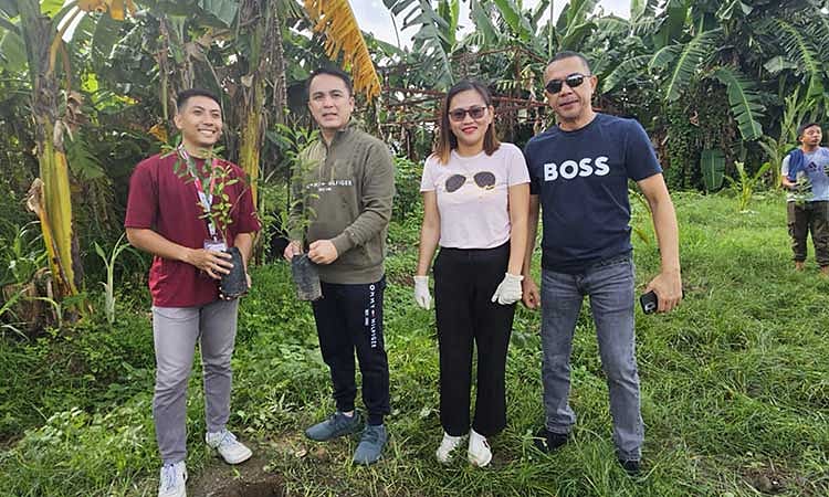 Tree planting, clean-up drive launched in San Simon town