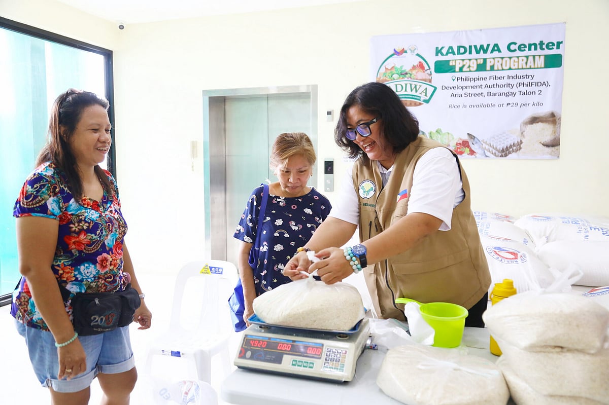 3 more Kadiwa centers in P29 rice program