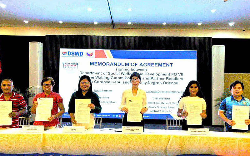 DSWD 7 partners with local retailers for 'Walang Gutom Program'