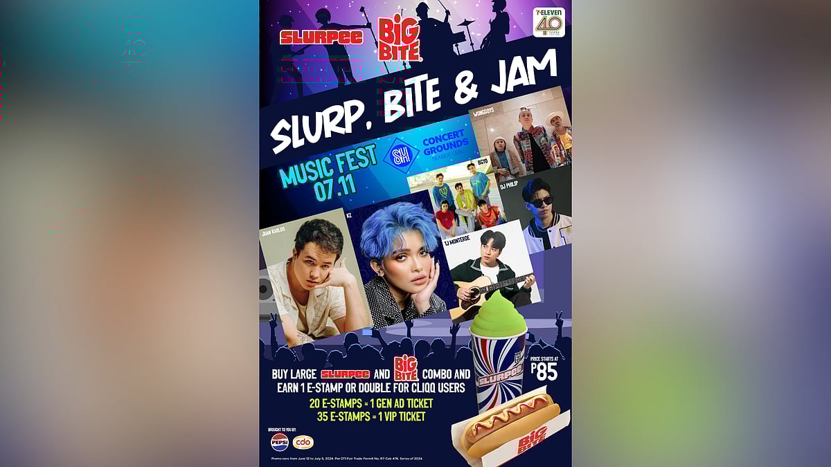 7-Eleven set to host first-ever ‘Slurp, Bite, and Jam’ Music Fest in Cebu