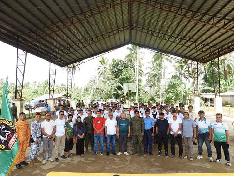 Army conducts barangay defense force training in Basilan town