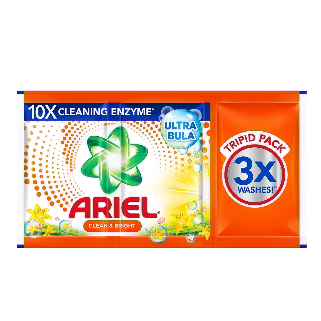Feel the freshness, see the clean: Discover the clean power of Ariel ...