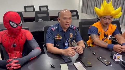 LTO 7 moimbestigar sa gihimo nilang ‘Spiderman’, ‘Son Goku’ sa Red ...