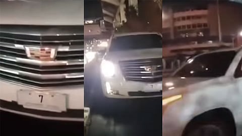 No. 7 protocol plate attached to viral SUV ‘fake’