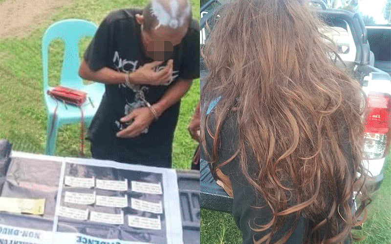 Drug suspect wearing wig to conceal his identity nabbed in buy-bust in ...