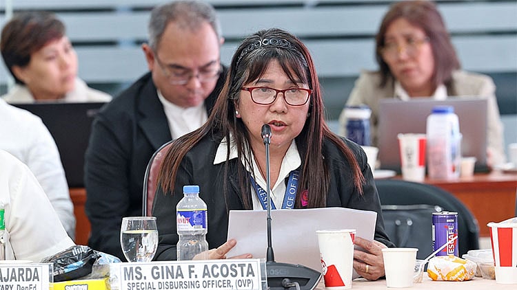 OVP, DepEd confidential funds released to security officers