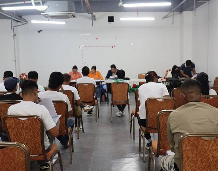 Board starts processing the amnesty application ...