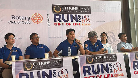 Rotary Club of Cebu’s ‘Run for Gift of Life’ returns