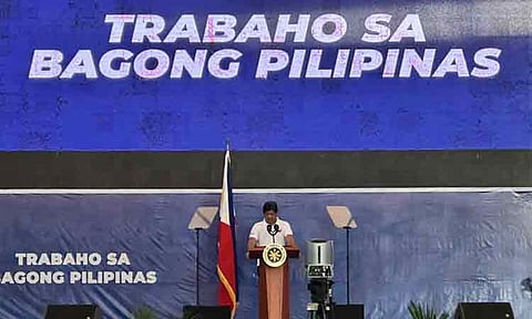 Marcos Backs 4Ps, Pushes Job Matching Program