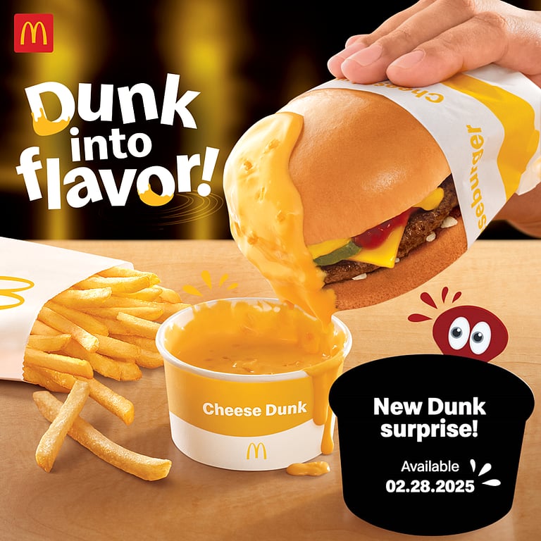 McDonald's Cheese Dunk is Back!