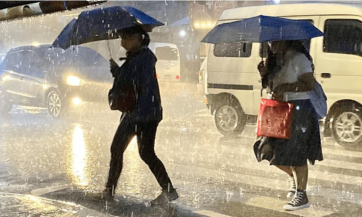 Klase pagan sa kusog nga ulan