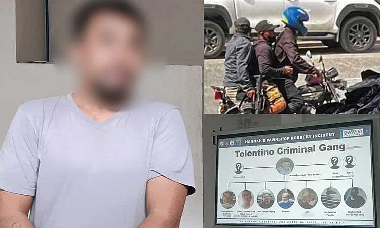 Suspect Claims Pawnshop Heist Meant to Disturb Davao