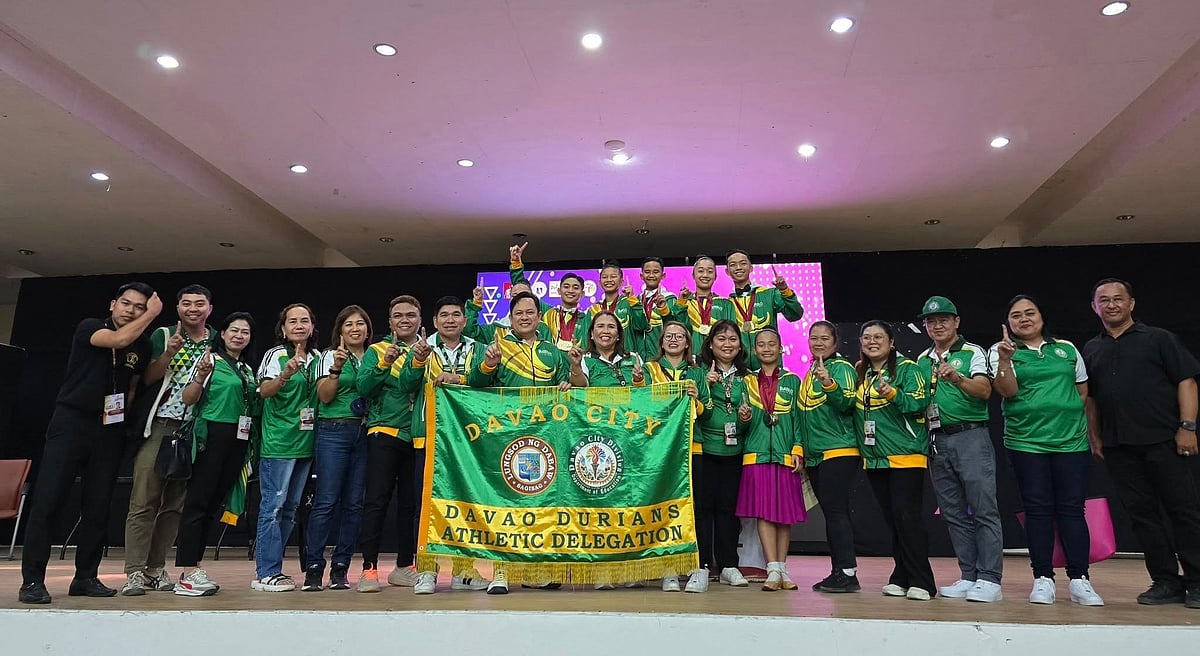 Davao City dancesport team dominates Davraa Meet 2025