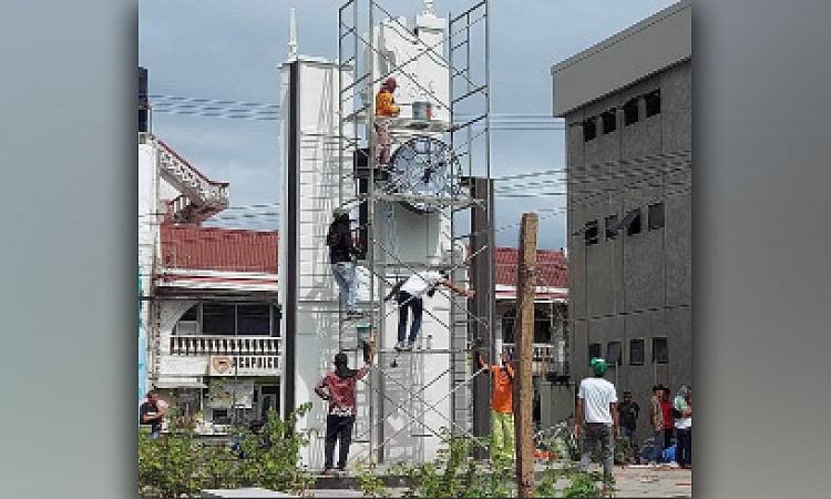 Mock-up clock tower at no cost to City, says Calipayan