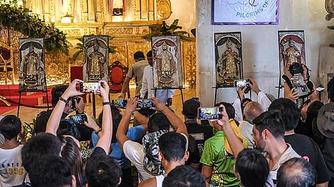 4 ka pulpit panels nabalik sa Boljoon church