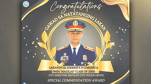 Coronica gets ‘Gawad sa Natatanging Lakan’ Award