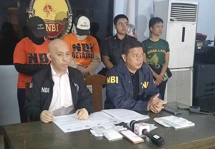 2 namaligya og luna sapon sa NBI-Davao