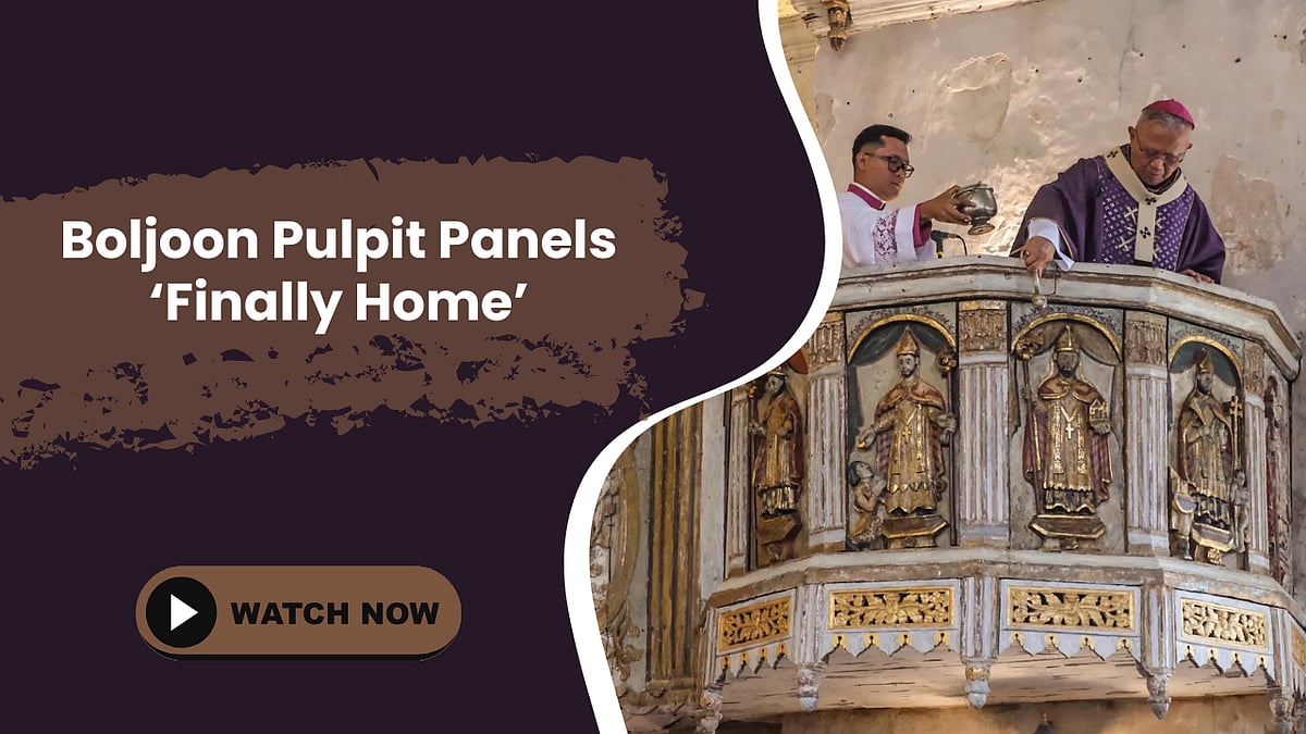 Boljoon pulpit panels finally home