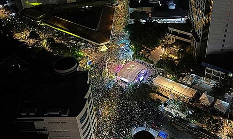 Supporters dispute PNP’s 60K attendance for Duterte rally