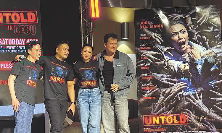 'Untold' movie ni Jodi unang mi-premiere sa Sugbo