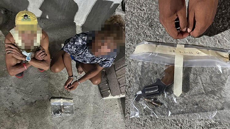 Man nabbed for firing gun; widower detained