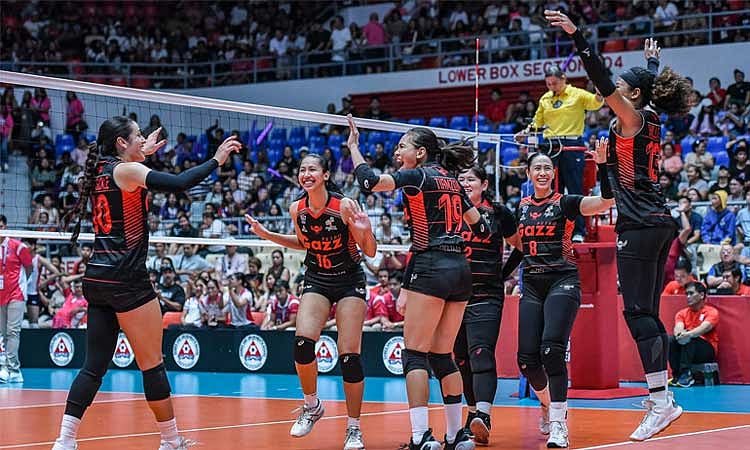 Petro Gazz Stuns 10-Time Champ Creamline in PVL Semis