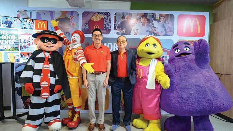McDonald’s Corp. grants George and Kenneth Yang new 20-year