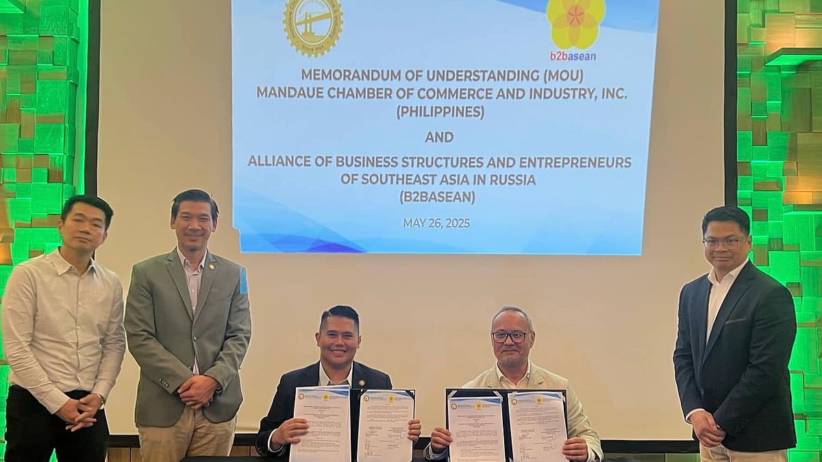 Mandaue Chamber signs MOU with Russian business