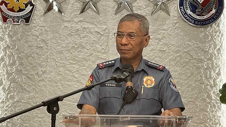 Torre relieved as PNP chief