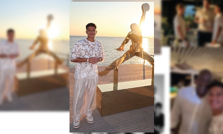 Kiefer Ravena Joins Jordan Legends, Mentors Youth