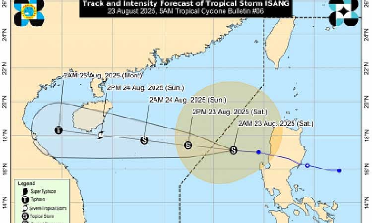 Signal No. 1 still up in N. Luzon as ‘Isang’ intensifies