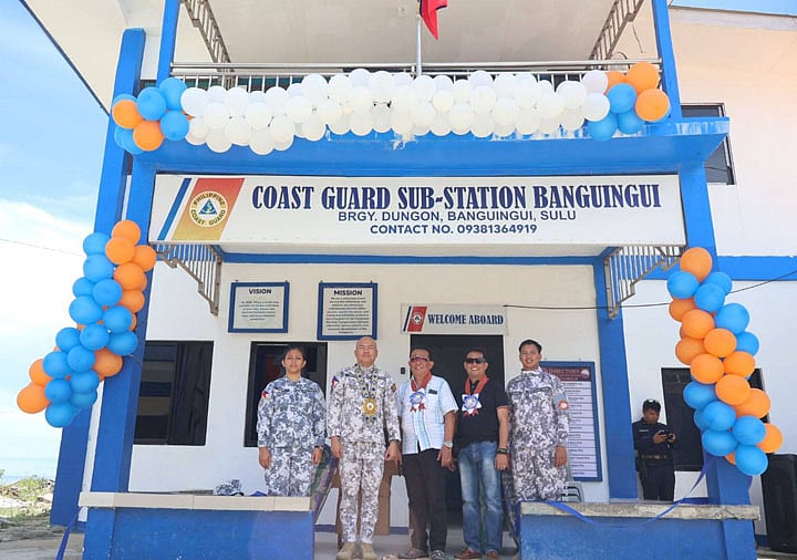 New PCG sub-station rises in Banguingui, Sulu